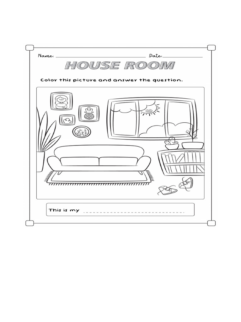 House Rooms Coloring Pages - 598.jpg | PDF