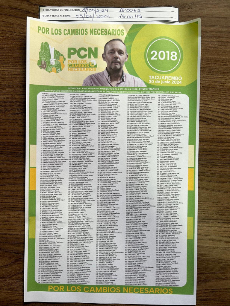 2018 ODN PCN Tacuarembo - 0 | PDF