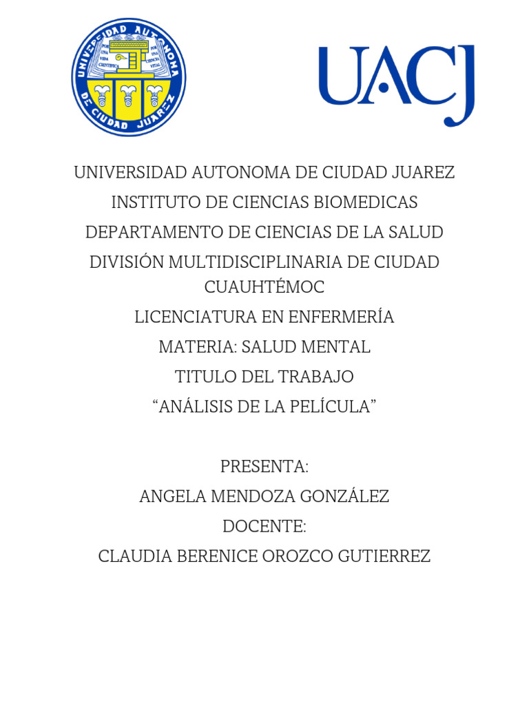 Analisis de La Pelicula Toc Toc | PDF | Desorden obsesivo compulsivo | Sicología