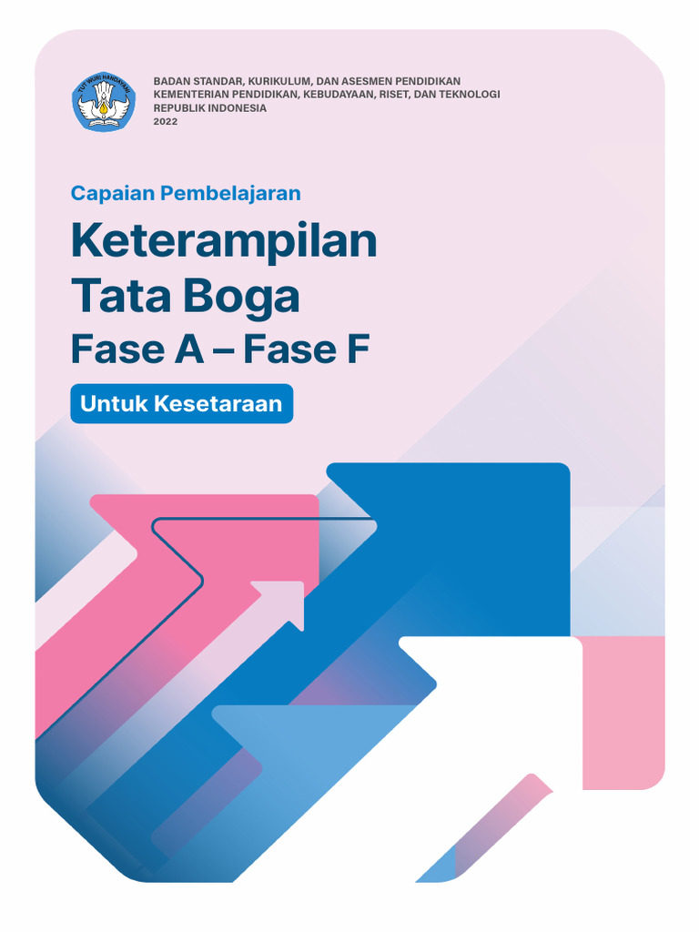 CP Program Keterampilan Tata Boga | PDF | Karier & Perkembangan | Seni