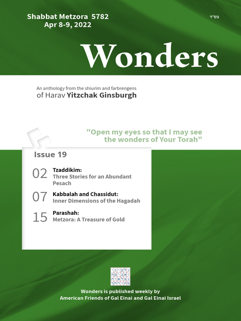 Metzorah 3 | PDF | Passover Seder | Passover