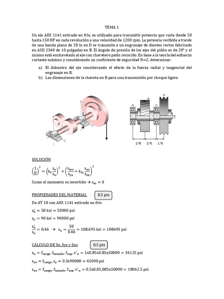 ELEMENTOS-1P-2C-2018-GABARITO | Descargar gratis PDF | Engranaje | Equipo