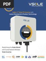 Vsole Solar Inverter Overview and Specs | PDF | Power Supply ...