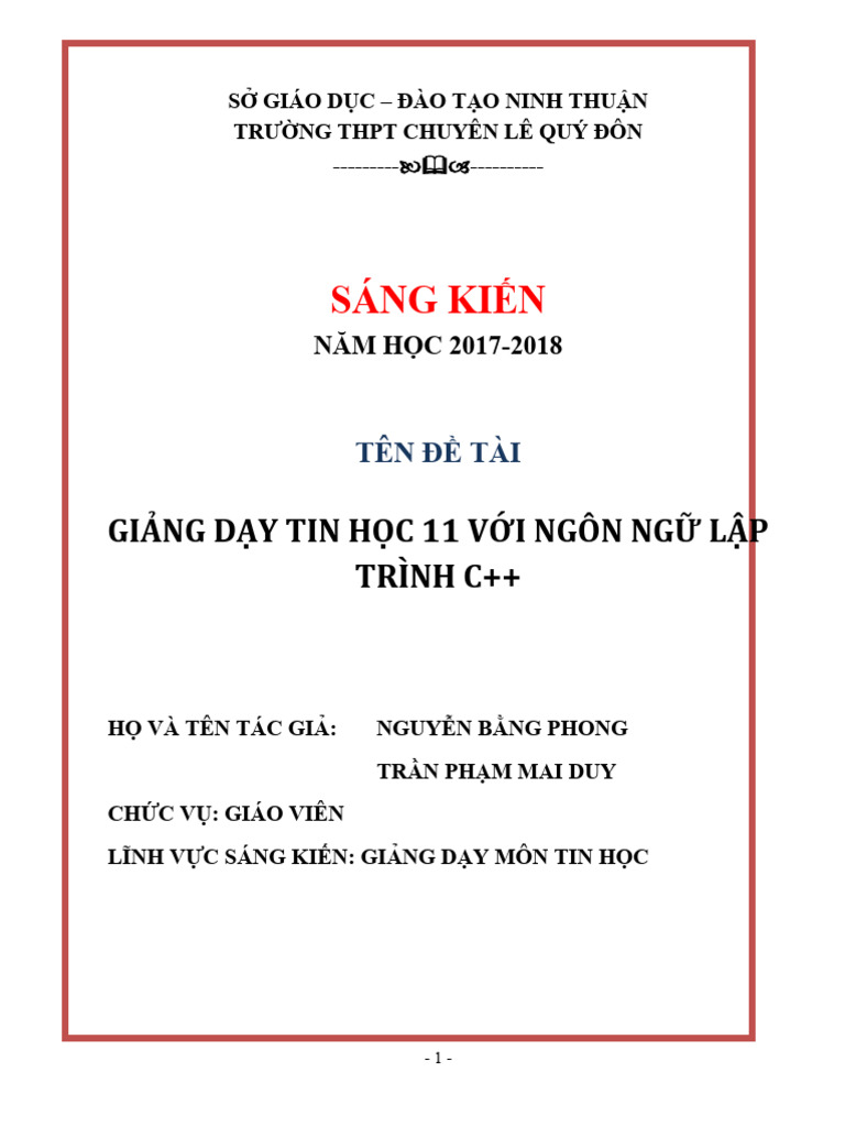 NNLT-C-Phong - Updated | PDF