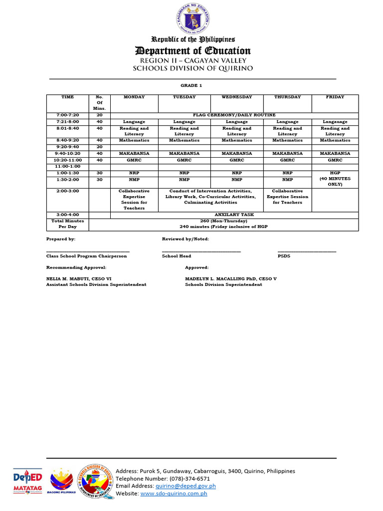 SCHOOL-PROGRAM-TEMPLATE | PDF | Philippines