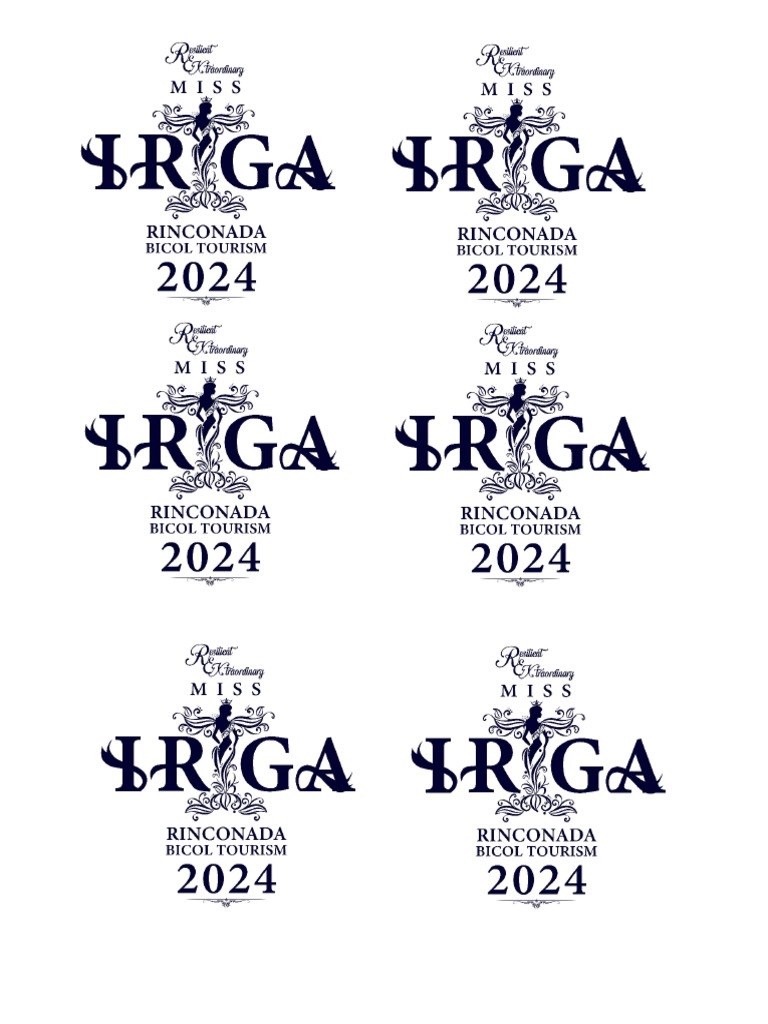Miss Iriga Logo 2024 | PDF