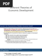 Five Economic Development Theories | PDF