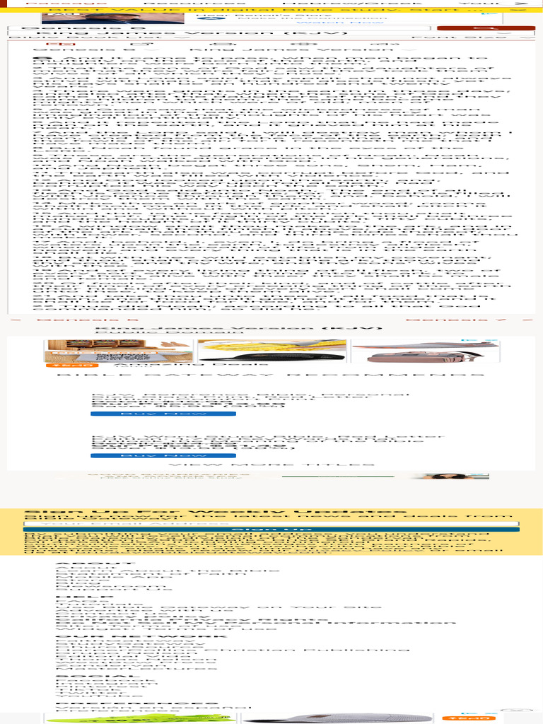 Genesis 6 KJV - and It Came To Pass, When Men Began To - Bible Gateway ...