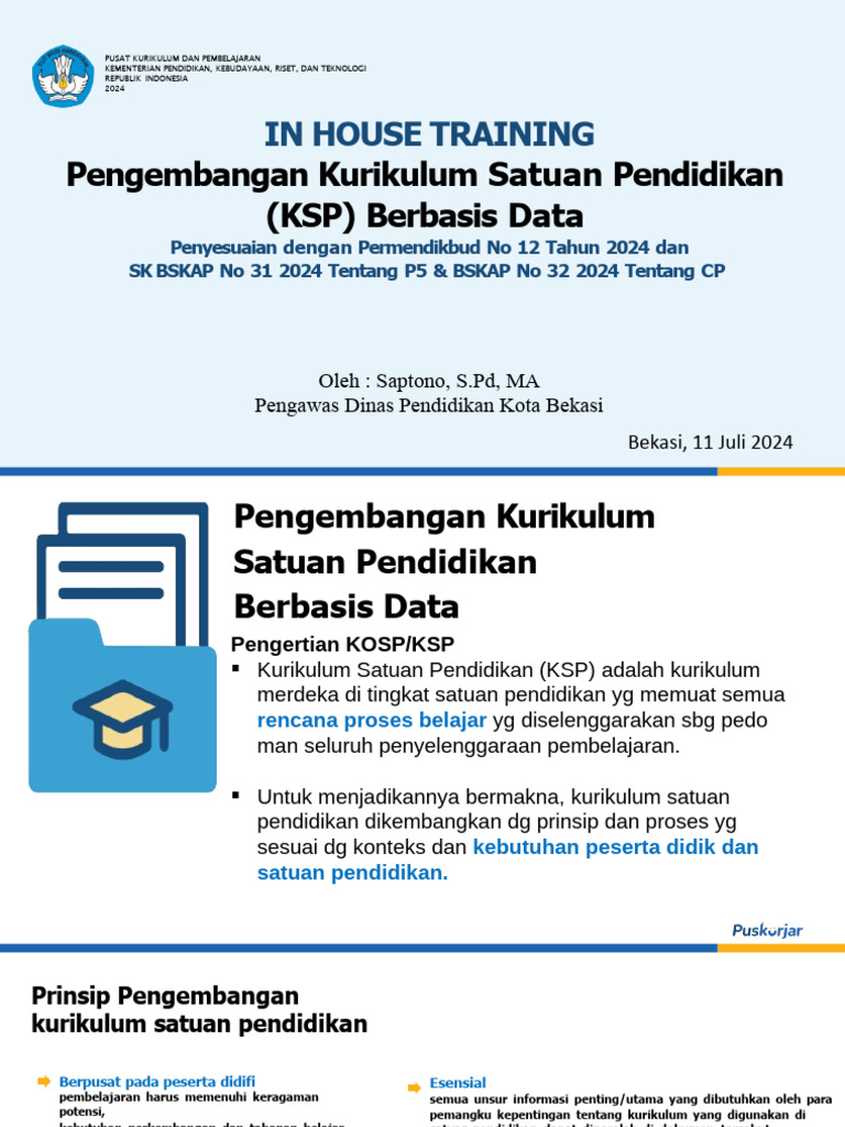 Pengembangan KSP Berbasis Data 2024 | PDF