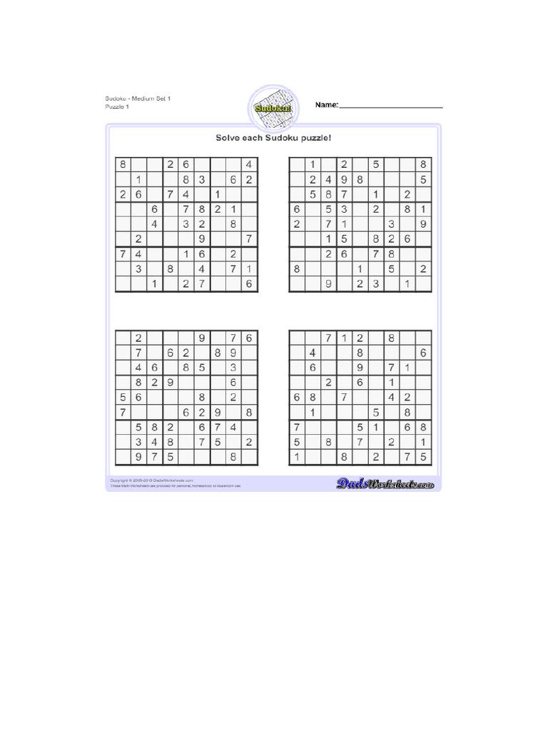 SUDOKU | PDF
