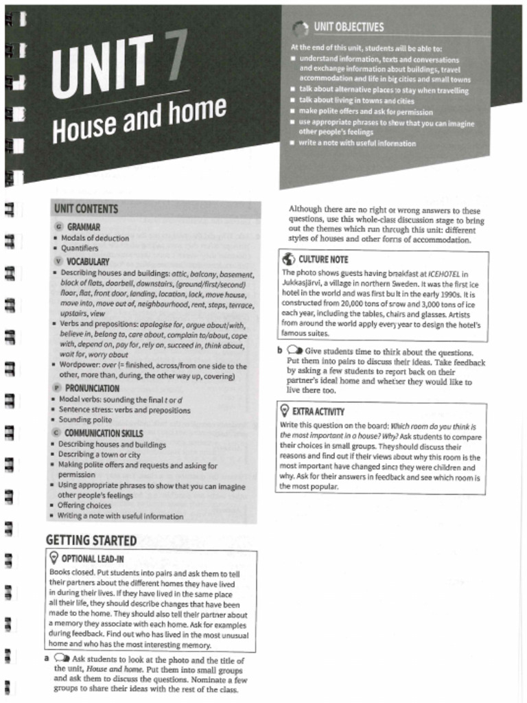 Cambridge Empower Unit 7 Teacher's Book | PDF