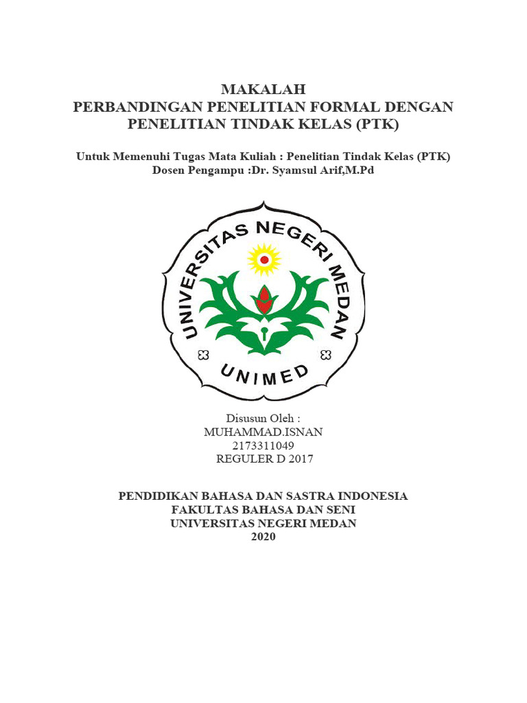 Makalah Perbandingan PTK (M. Isnan) | PDF | Karier & Perkembangan