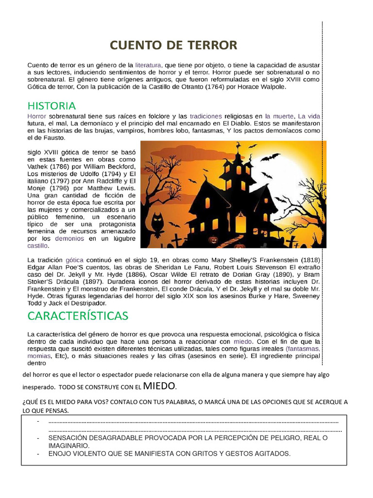 Genero Terror La Casa de Adela Mariana Enriquez | PDF | Arte | Libros ...