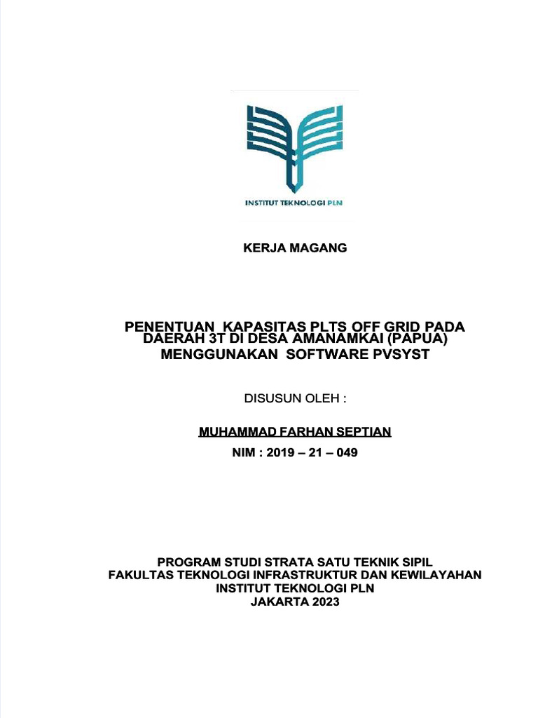PDF Laporan Magang Muhammad Farhan Septian 201921049 r Compress | PDF