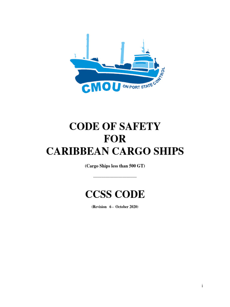 Caribbean Cargo Ship Safety Code | PDF | Ships | Oil Tanker