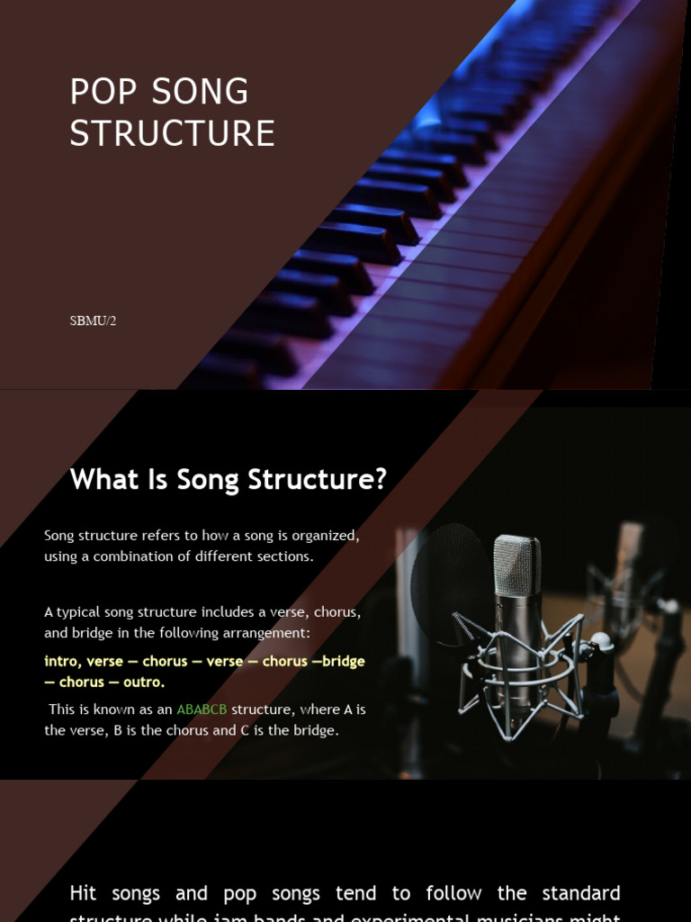 Pop Song Structure | PDF | Song Structure | Song Forms