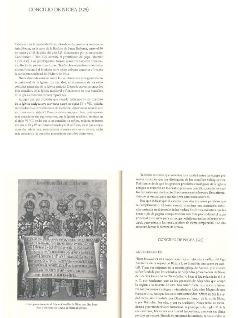 Concilio de Nicea 325 | PDF