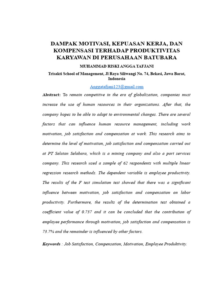 LITERTATURE REVIEW - 201980085 - Muhammad Riski Angga Tafjani | PDF