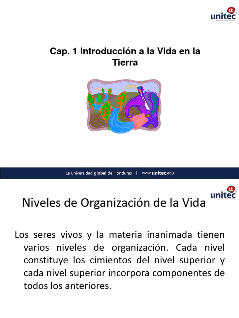 Cap. 1 Introduccion A La Vida en La Tierra | PDF | Organismos | Vida