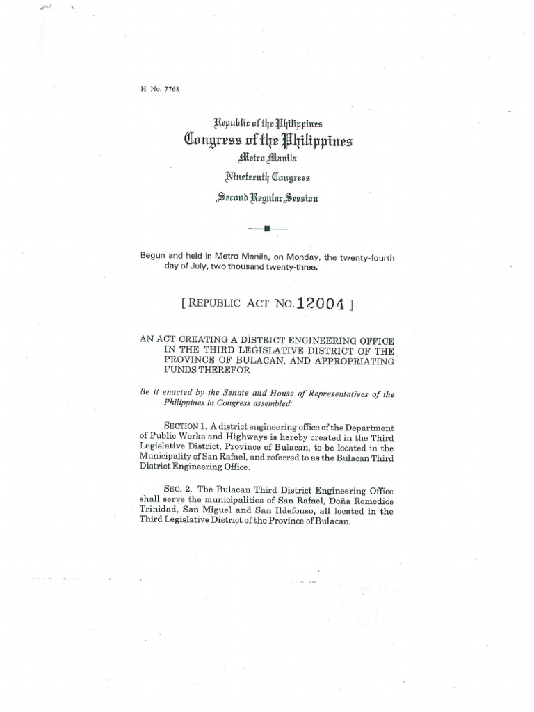 Ra 12004 FRM | PDF
