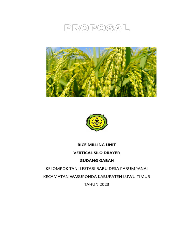 Proposal Bantuan Pertanian | PDF