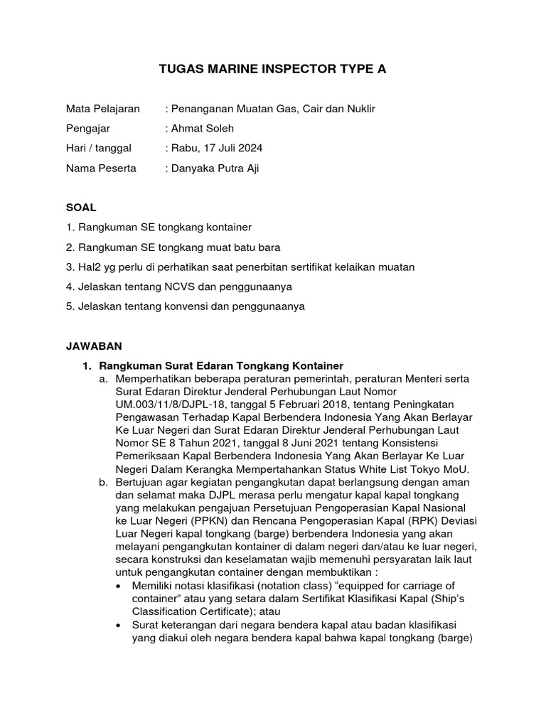 Danyaka Putra Aji - TUGAS MI A | PDF | Bisnis