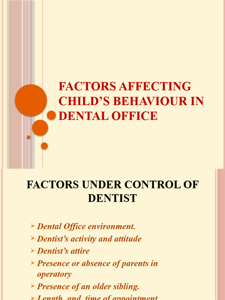 Factors Affecting Childs Behaviour | PDF | Attitude (Psychology ...