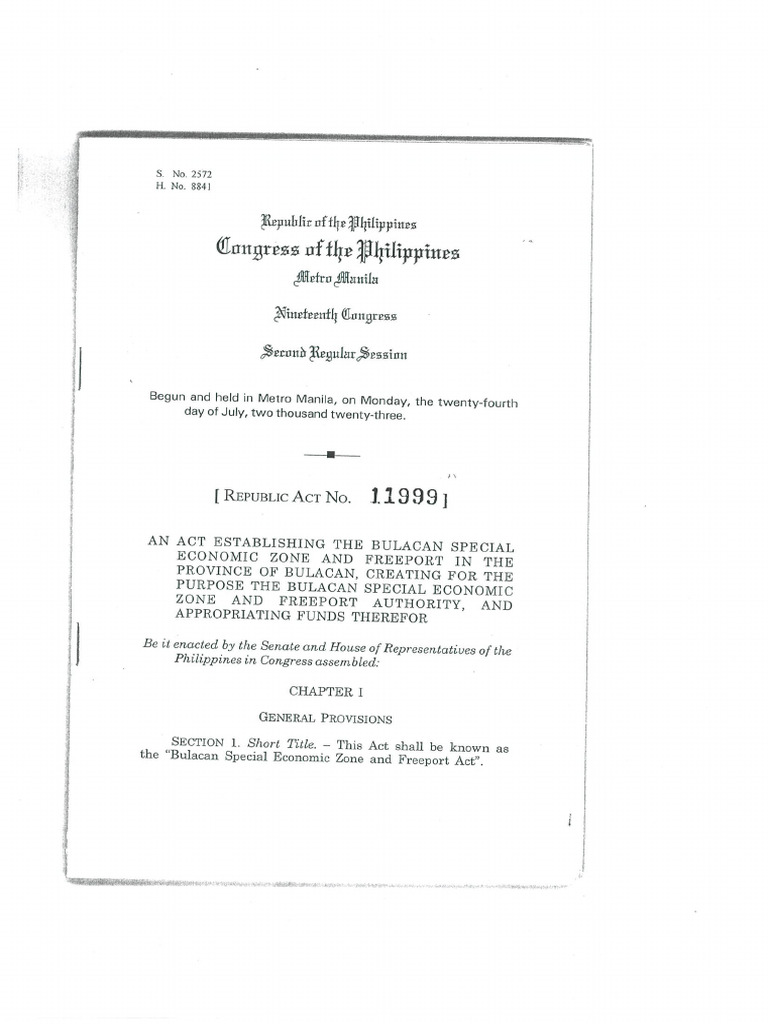 Republic Act No. 11999 | PDF