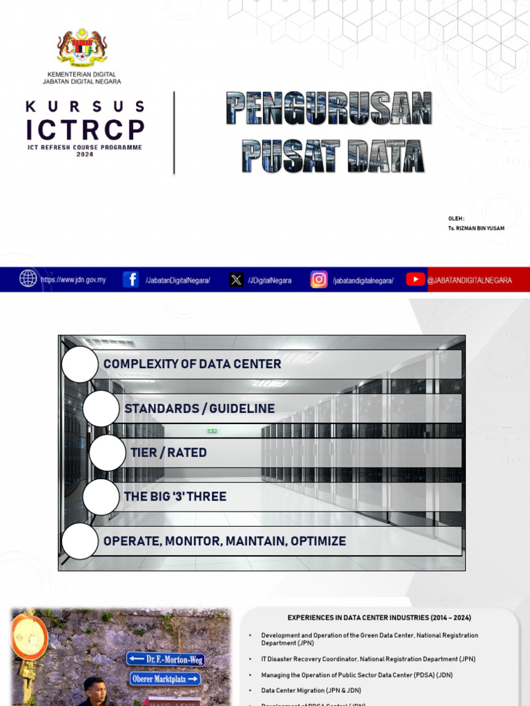 Kursus ICT Refresh Course Programme (ICTRCP) Tahun 2024 (Sesi 6) | PDF ...