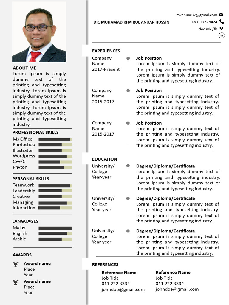 resume MK | PDF