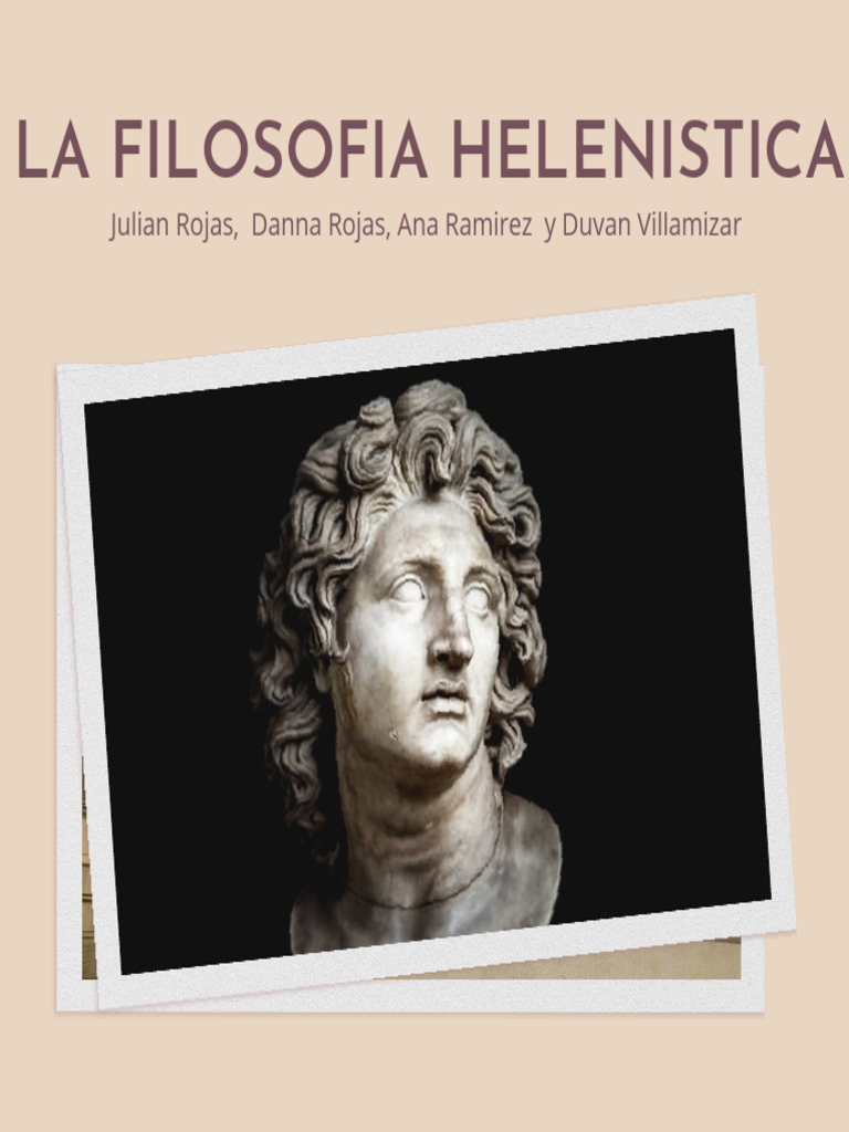 La Filosofia Helenica | PDF | Estoicismo | Periodo helenístico