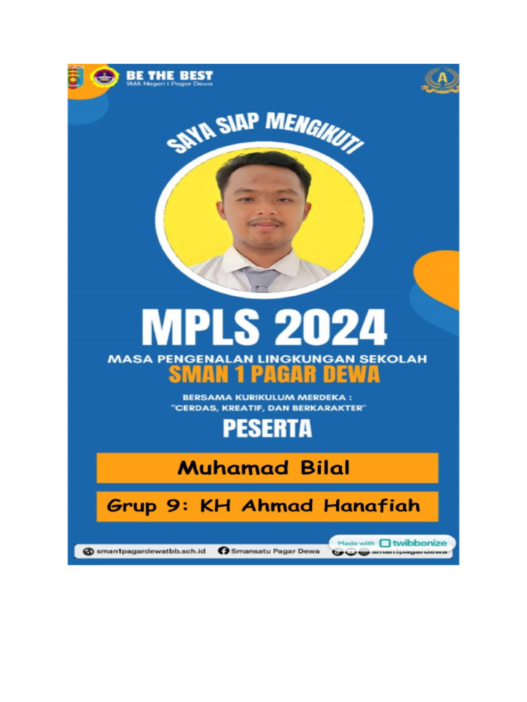 Contoh Name Tag | PDF