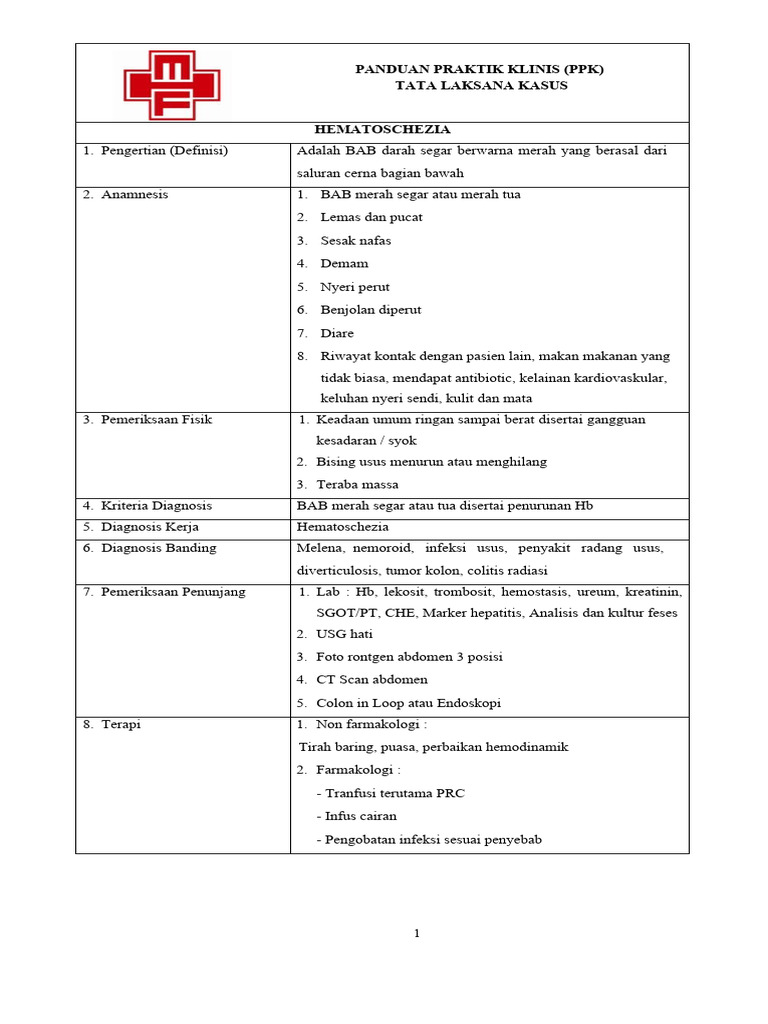 Panduan Praktik Klinis Ipd | PDF