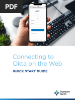 Okta Verify Setup | PDF | Qr Code | Mobile App