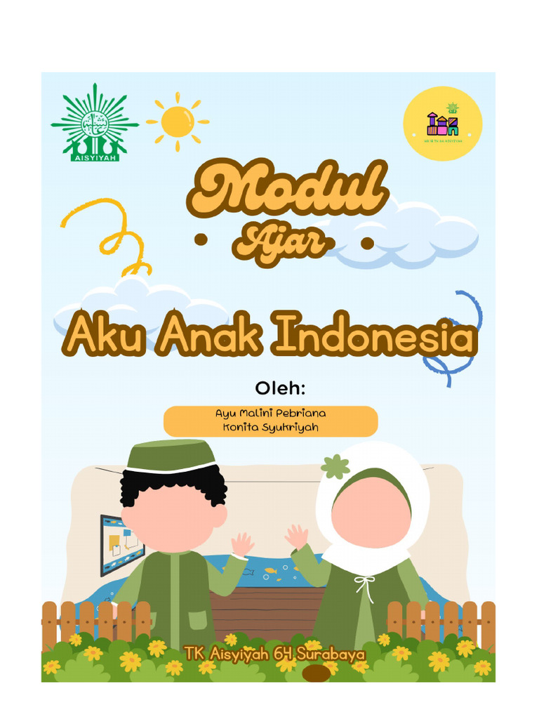 Modul Ajar Aku Anak Indonesia 22-26 Juli | PDF