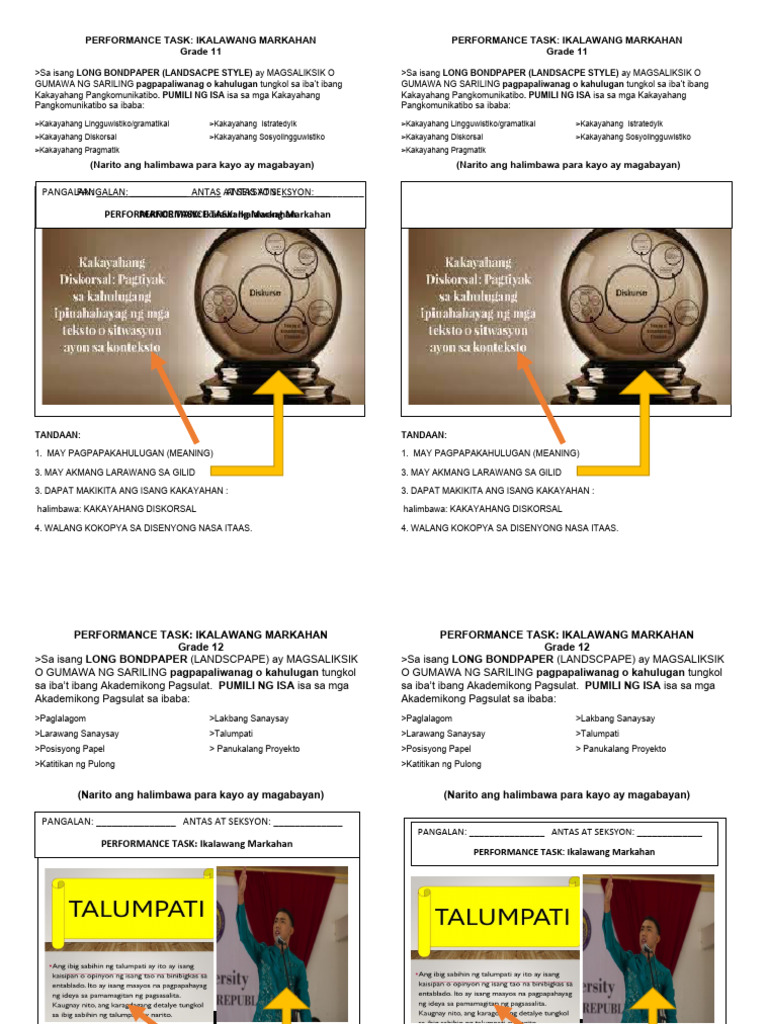 PERFORMANCE TASk 2nd Final | PDF