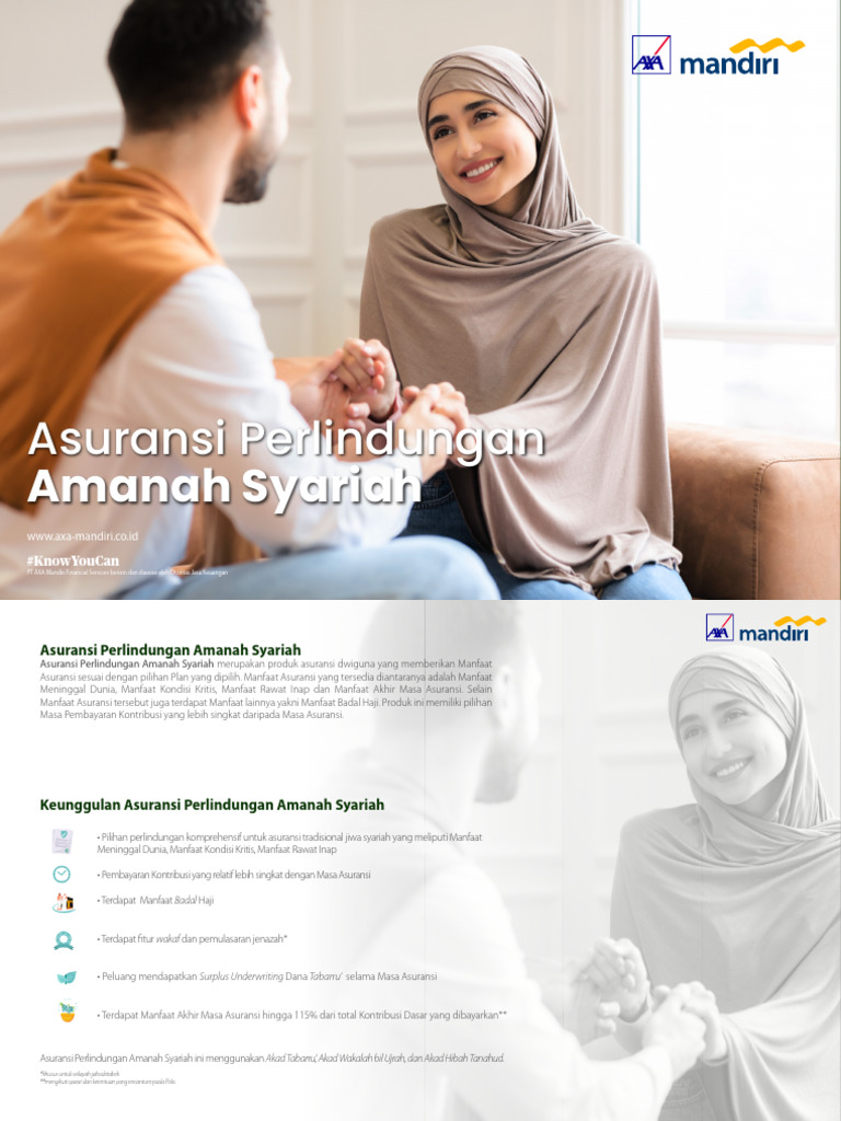 EBrosur Asuransi Perlindungan Amanah Syariah | PDF