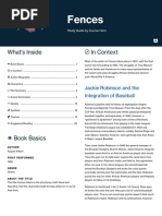 August Wilson + Fences | PDF | Fences (Play)