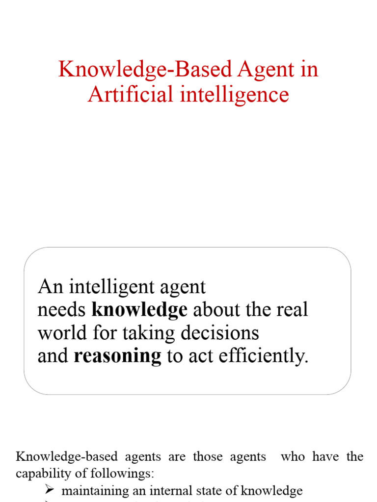 Chap 5 Knowledge Represent | PDF | Knowledge Representation And Reasoning | Logic