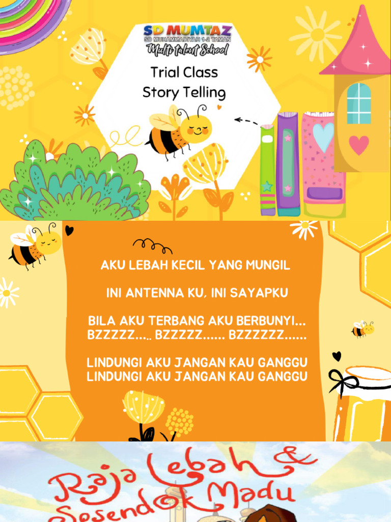 Dongeng Raja Lebah Dan Sesendok Madu | PDF