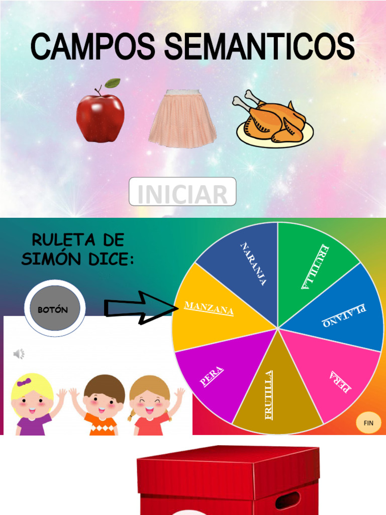 Campos Semanticos Alimentos Prendas de Vestir Frutas | PDF | Ropa