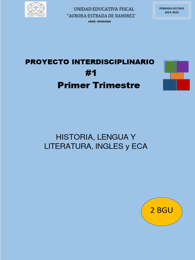 proyecto1 de segundo primer trimestre | PDF