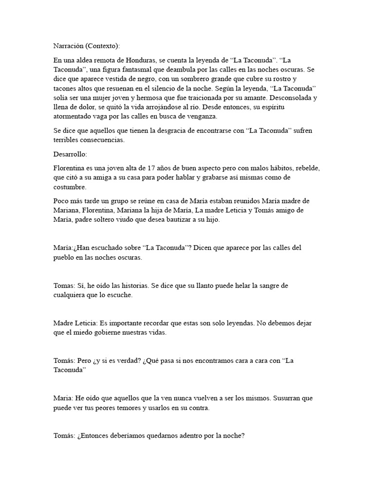 La Taconuda Leyenda (C. Fortin) | PDF | María, madre de Jesús