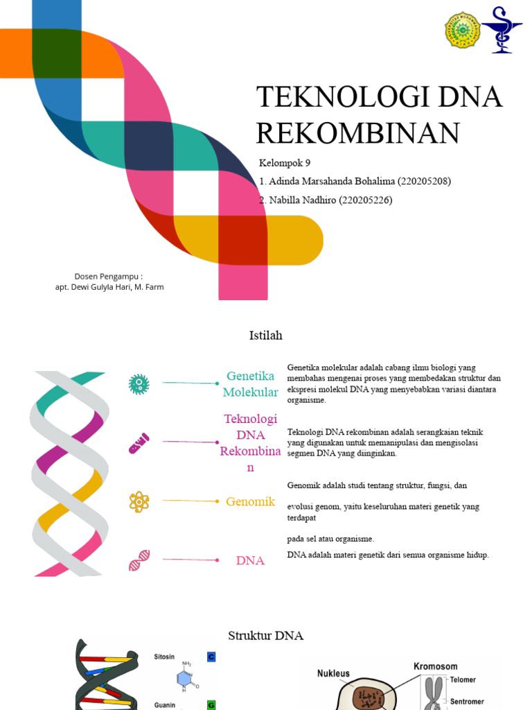 DNA Rekombinan Dan Struktur Membran | PDF