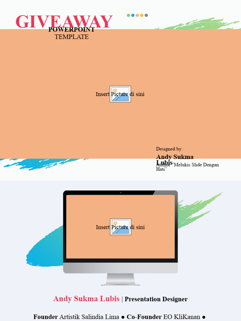 Template PowerPoint Kreatif Gratis | PDF