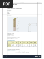 Billboard Structural Design Analysis | PDF | Strength Of Materials ...