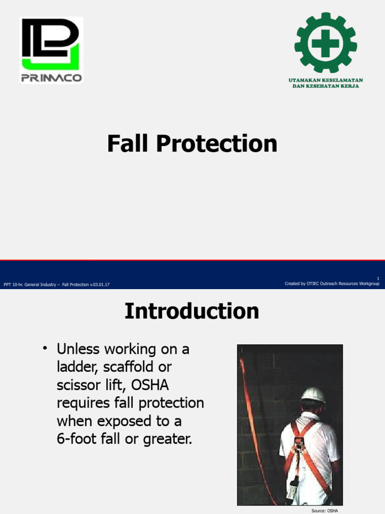 Fall Protection | PDF | Safety | Occupational Safety And Health