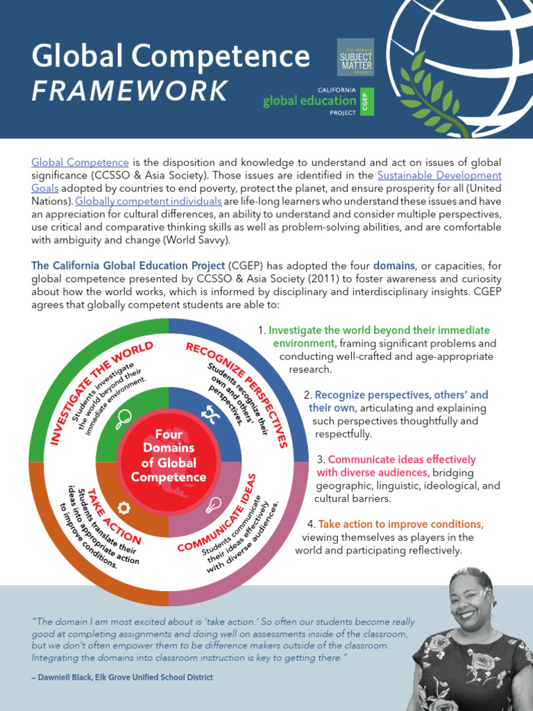 CGEP Framework Booklet 2020 WEB Single Page | PDF | Experience | Thought