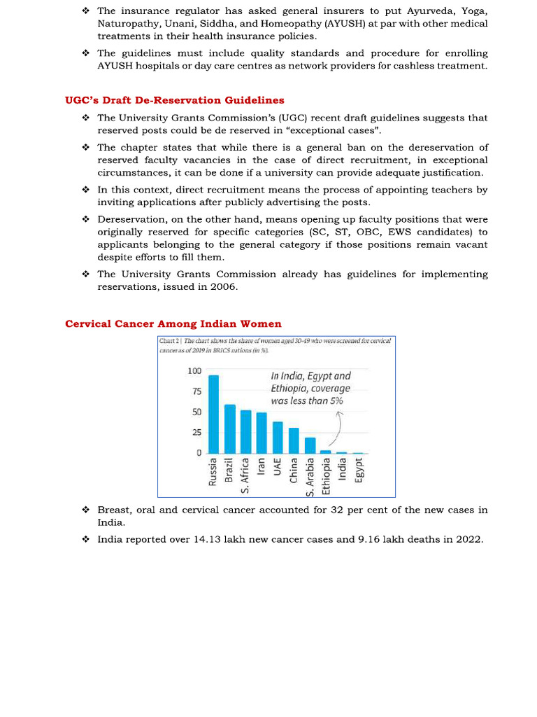 Sample - Detailed Current Affairs Notes 2024 | PDF