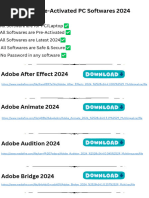 Adobe Master Collection Softwares | PDF